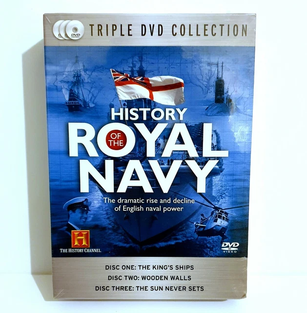 HISTORY OF THE Royal Navy DVD 3 Disc Box Set NEW AND FACTORY SEALED EUR ...
