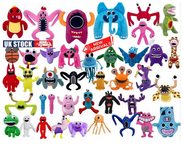 GARTEN OF BANBAN Plush Toys Scary Monster Kids Soft Stuffed Dolls ...