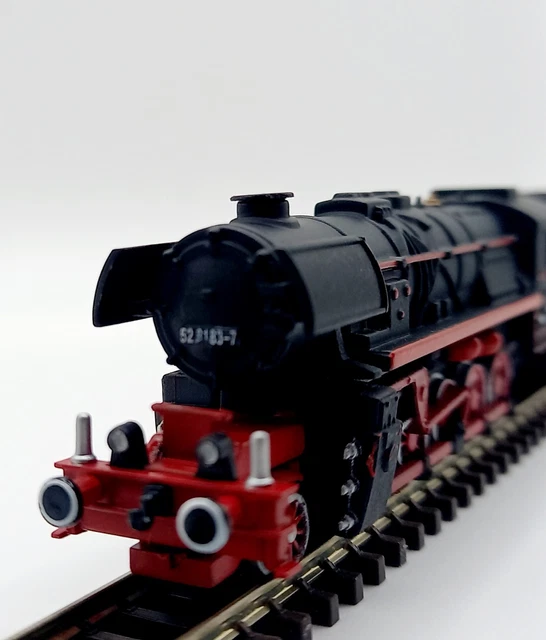 N GAUGE SCALE World War 2 WWII German Steam Locomotive Train Model ...