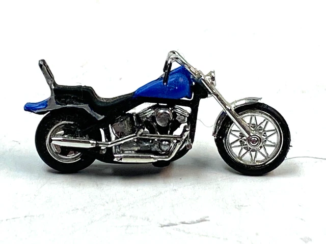 HARLEY DAVIDSON MOTORCYCLE CUSTOM HAND DETAILED 1:87 or HO Scale EUR 33 ...