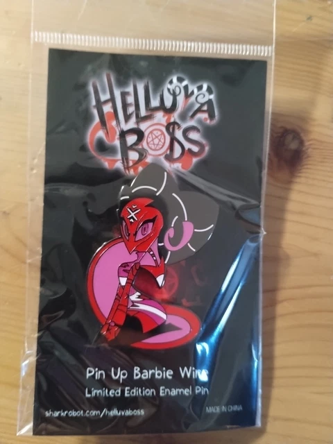 HELLUVA BOSS PIN up Barbie Wire Limited Edition Enamel Pin Viviziepop ...