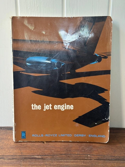 VINTAGE 1966 ROLLS ROYCE Ltd 'The Jet Engine' Mechanics Aviation ...