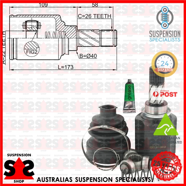 FRONT AXLE LEFT Joint Kit, Drive Shaft Suit DACIA Logan Ii 1.2 LPG LOGAN II EUR 78,50 - PicClick FR