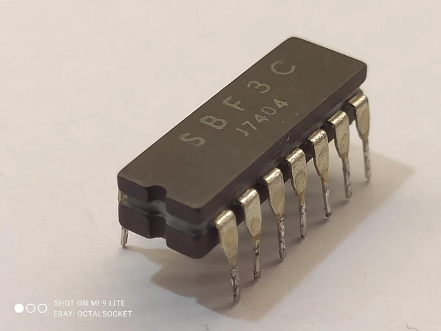 PHILIPS SBF3C SBF4 raro circuito integrato IC vintage driver ...
