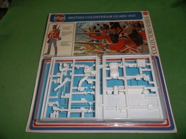 AIRFIX 54MM COLLECTORS Series British Coldstream Guard 1815 Model Kit £ ...