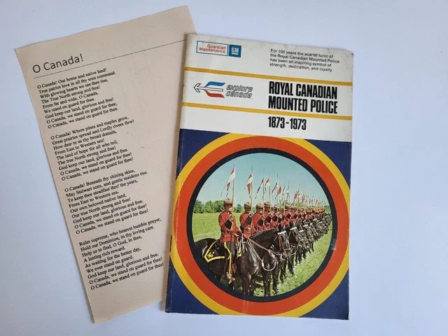 RCMP ROYAL CANADIAN Mounted Police Booklet Vintage $2.99 - PicClick CA