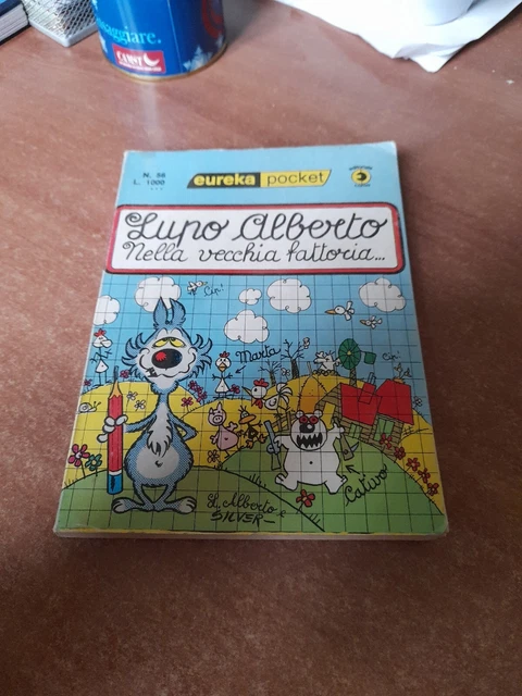 EUREKA POCKET N.56 - Lupo alberto nella vecchia fattoria - ed. Corno ...