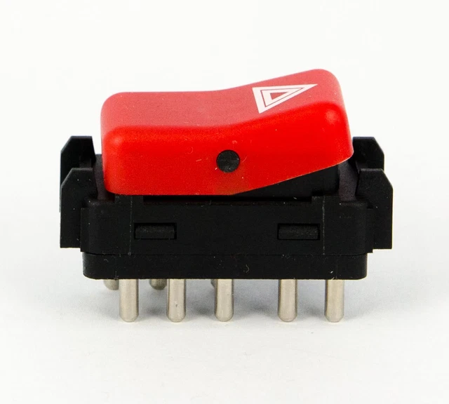 WARNING FLASH SWITCH Mercedes W124, W201, W202, replaced Mercedes OE no ...