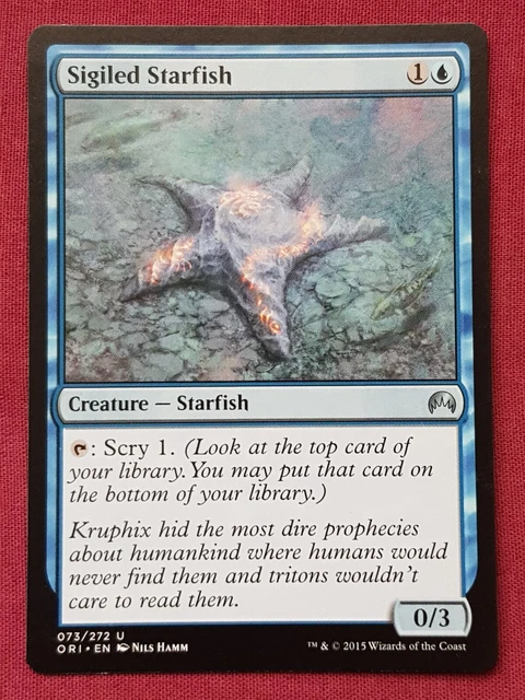 MAGIC THE GATHERING ORIGINS SIGILED STARFISH blue card MTG EUR 4,42 ...