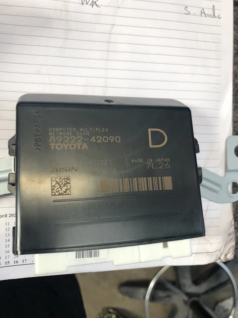 TOYOTA RAV4 MK4 Xa40 2017 Tailgate Ecu Control Module 89222-42090 £55. ...