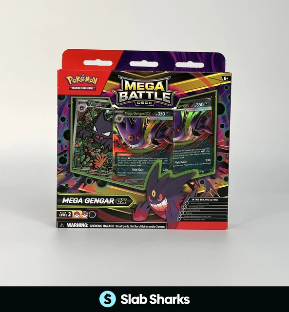 POKEMON TCG MEGA Battle Deck Mega Gengar Ex Sealed Box $33.51 - PicClick CA