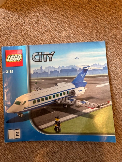LEGO 3181 CITY Passenger Plane £40.00 - PicClick UK