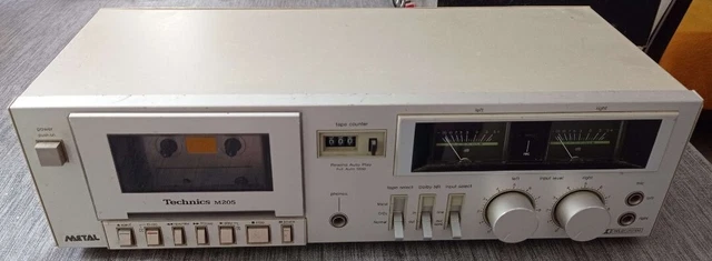 TECHNICS M-205 PLATINE Cassette EUR 60,00 - PicClick FR