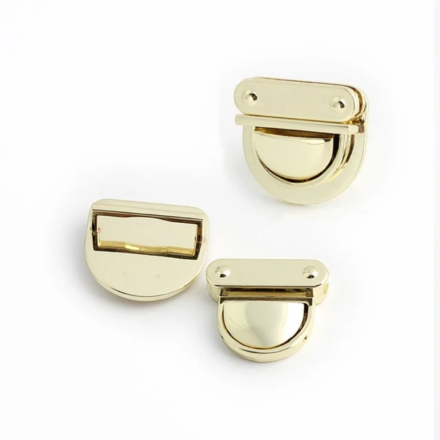 DIY BAG LOCK Metal Tongue Lock Clasp Bag Buckle Lock Accessories for ...