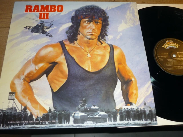 LP 33T RAMBO III sylvester Stallone Jerry Goldsmith 1988 EUR 49,99 ...
