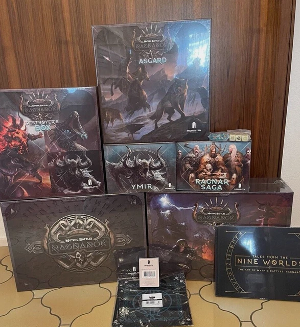 MYTHIC BATTLES: RAGNARÖK Yggdrasil All-In Pledge Kickstarter NEU OVP ...