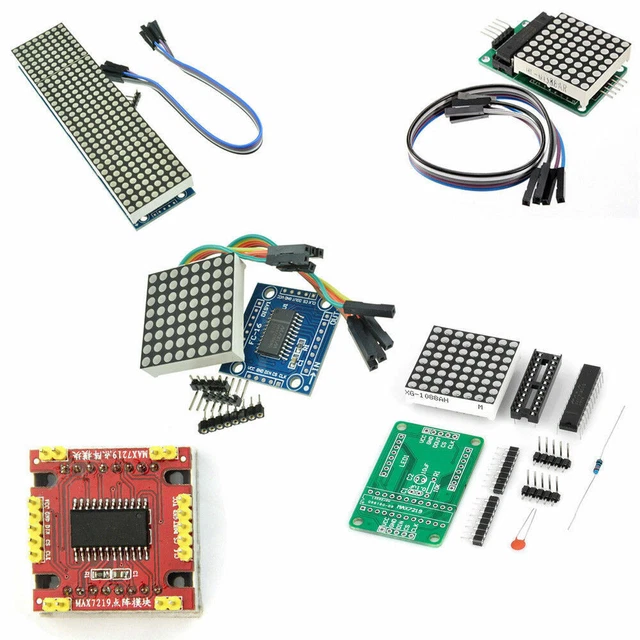 MAX7219 8X8 DEL module matriciel matriciel matrice à points pour ...