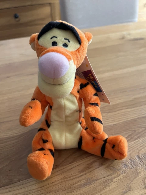 DISNEY TIGGER WINNIE The Pooh Sitting Soft Toy Teddy Plush £5.92 ...