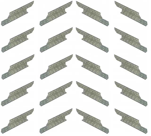 10 SET RAFTER Purlin Anchors Angle Iron Sparrenanker Holz-Verbinder Eta ...