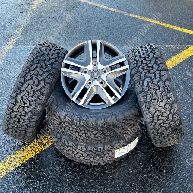 16& GM OPUS Alloy Wheels For Ford Transit + BF Goodrich All Terrain ...