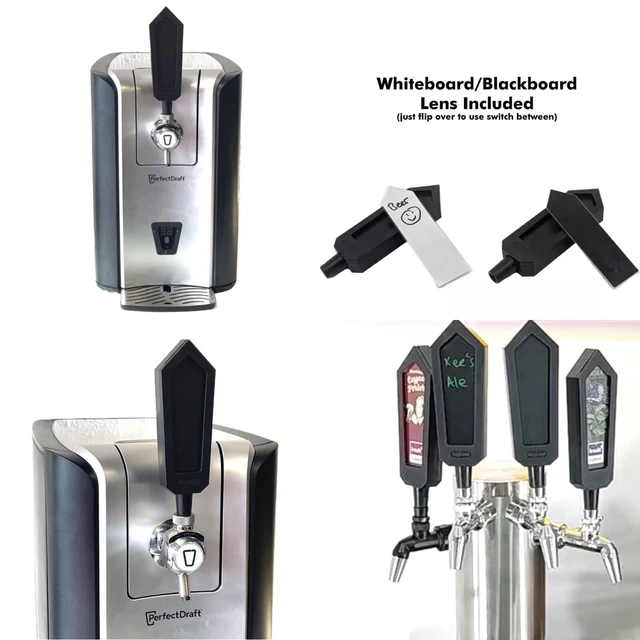 KEGLAND TAP HANDLE Intertap Nukatap Perfect Draft Pro Blackboard Insert ...