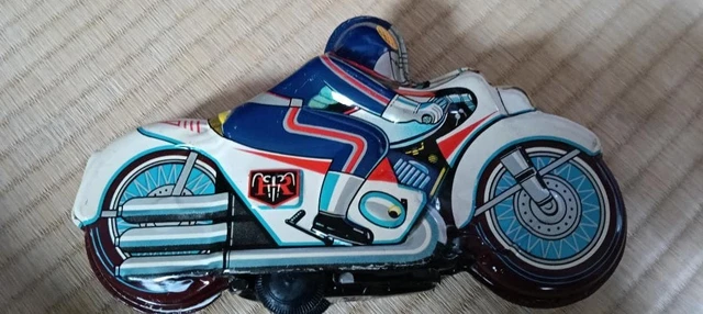 TAKATOKU TOYS KAMEN Rider Cyclone Tin Toy Moto with Rider Vintage EUR ...