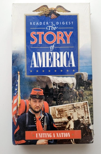 READERS DIGEST THE STORY OF AMERICA VHS Uniting a Nation HOME SCHOOL ...