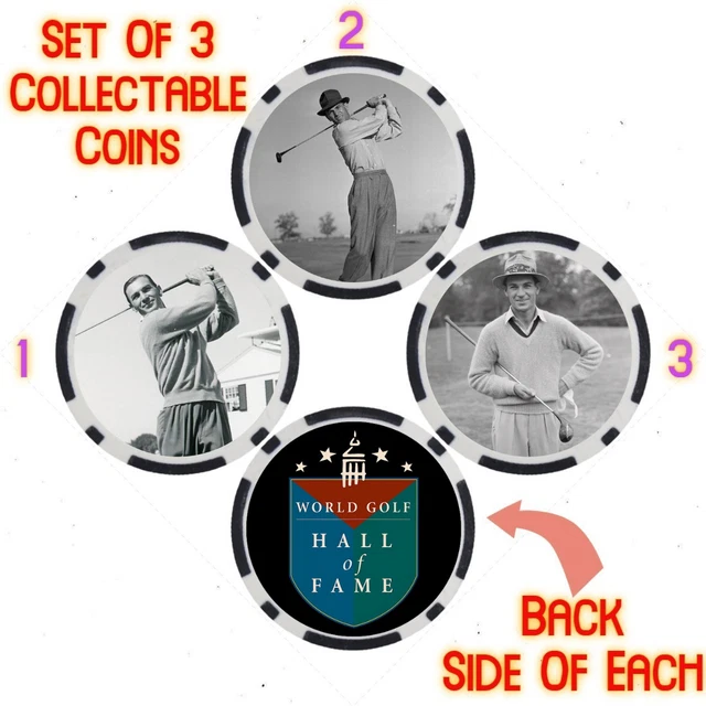 BEN HOGAN - World Golf Hall Of Fame - Collectable Coin Set $24.89 ...