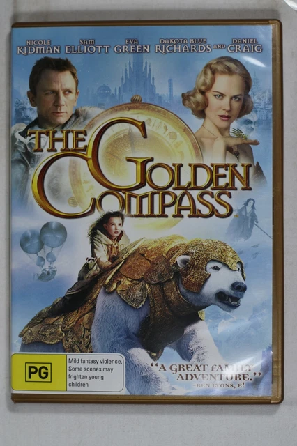 THE GOLDEN COMPASS (DVD, 2008) Nicole Kidman Eva Green Reg 4 - Preowned ...