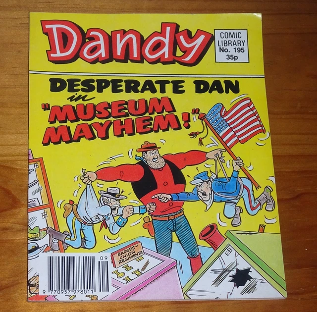 DANDY COMIC LIBRARY No. 195 Desperate Dan in Museum Mayhem EUR 2,89 - PicClick IT
