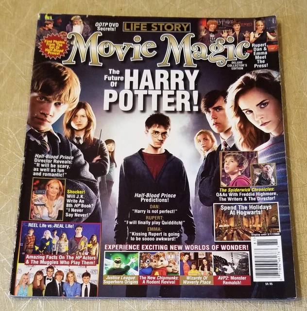 LIFE STORY MOVIE Magic Harry Potter Valuable Collector's Edition (2008 ...