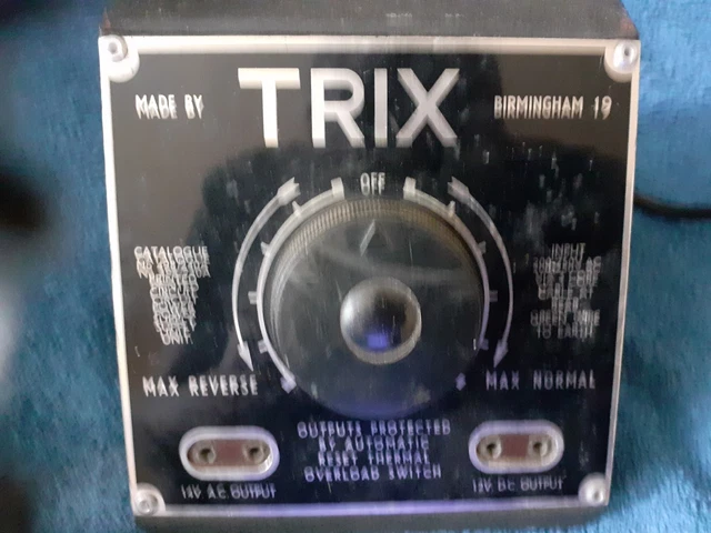 TRIX TRAIN POWER Speed Controller, Made In Birmingham, Same As ,H,M £10 ...