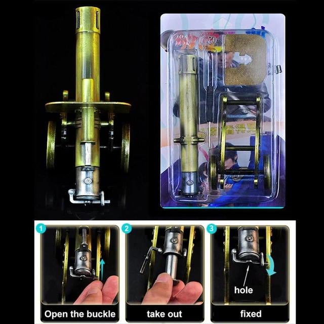 METAL FIRECRACKER ARTILLERY Cannon Mini Cannon Model Collection ...