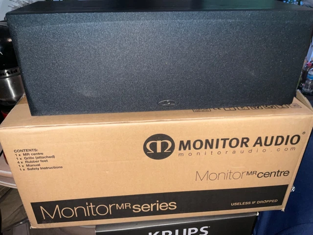 MONITOR AUDIO MR Center Speaker in Black [LONDON] £149.00 - PicClick UK