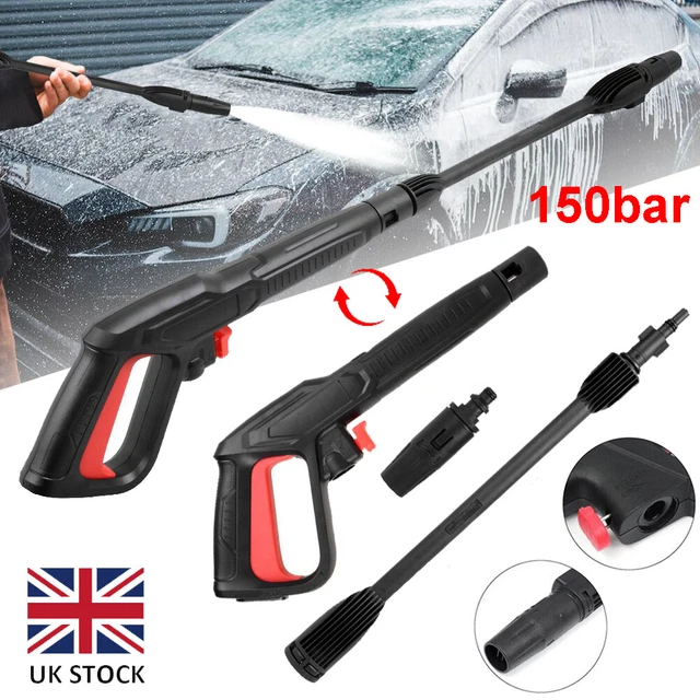 HIGH PRESSURE WASHER Trigger Gun Jet Spray Lance Variable Nozzle for ...