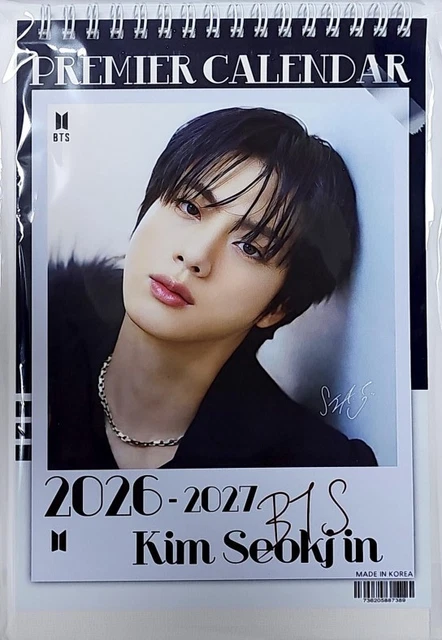 BTS JIN FOTOKALENDER 2026 & 2027 + [Fotokarte 25P Pack] K-POP 2025-00 ...