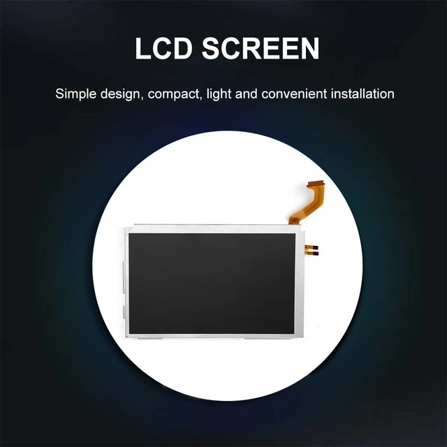 ACCESSORI SCHERMO LCD di ricambio schermo superiore piccolo per console ...