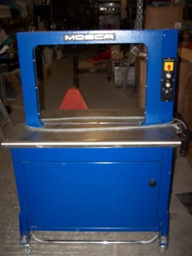 MOSCA ROMP-4/RO-M-P4 UMREIFUNGSMASCHINE/BANDUMREIFUNGSMASCHINE ...