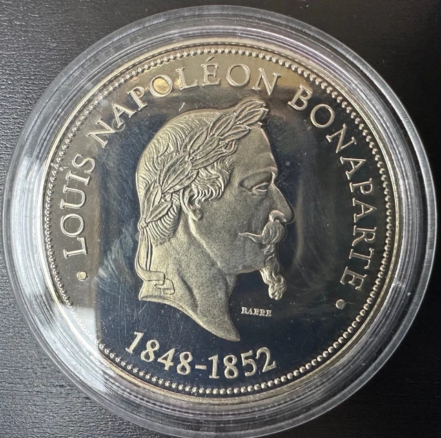 MEDAILLE PRESIDENT DE LA REPUBLIQUE - Louis Napoléon Bonaparte 1848/1852 EUR 9,99 - PicClick FR