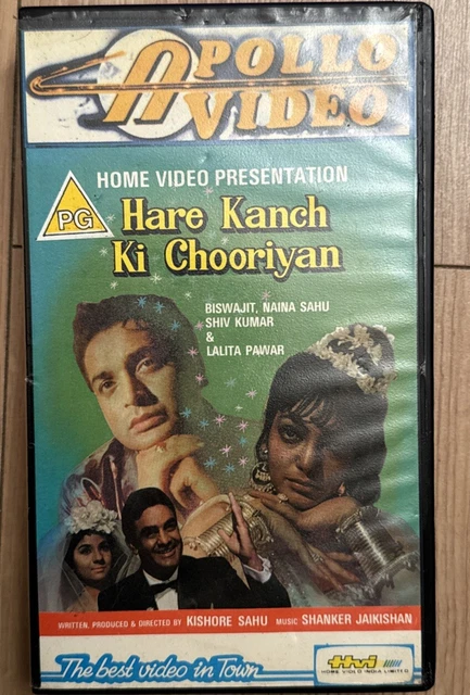 HARE KANCH KI Chooriyan Bollywood VHS Video £24.99 - PicClick UK