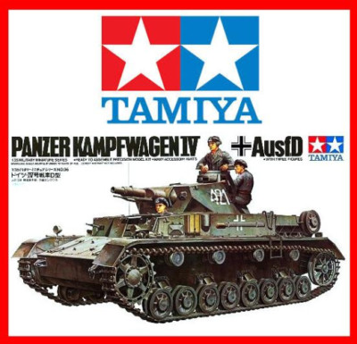 TAMIYA 35096 PANZER Kampfwagen IV Ausf.D Tank 1:35 Scale Kit £13.95 ...