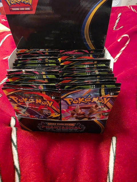 POKEMON TCG PHANTASMAL Flames Booster Box 36 Packs Brand New but opened ...