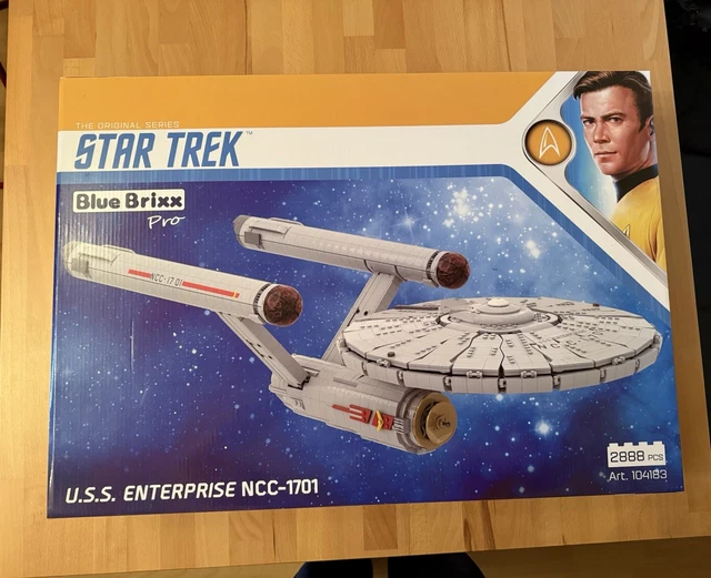 STAR TREK BLUEBRIXX Pro U.S.S. Enterprise NCC 1701 | Art.104183 | 2888 ...