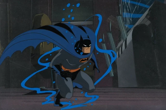 BATMAN ANIMATED SERIES-ORIGINAL Production Cel/OBG-Batman-Shadow of the ...