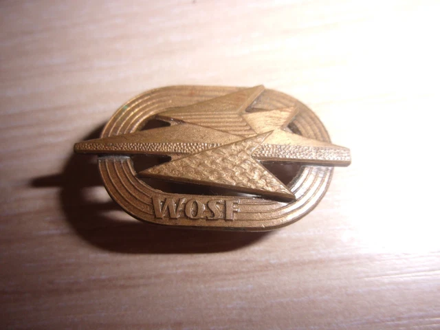 INSIGNE BREVET SPORTIF Bronze polonais - Armée populaire de Pologne ...