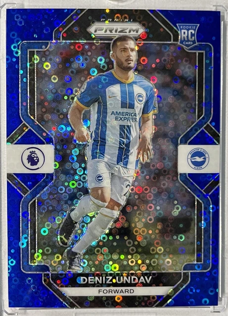 2022-23 PANINI PRIZM Premier League Deniz Undav Blue Disco Rookie RC/75 #133 EUR 13,44 - PicClick IT