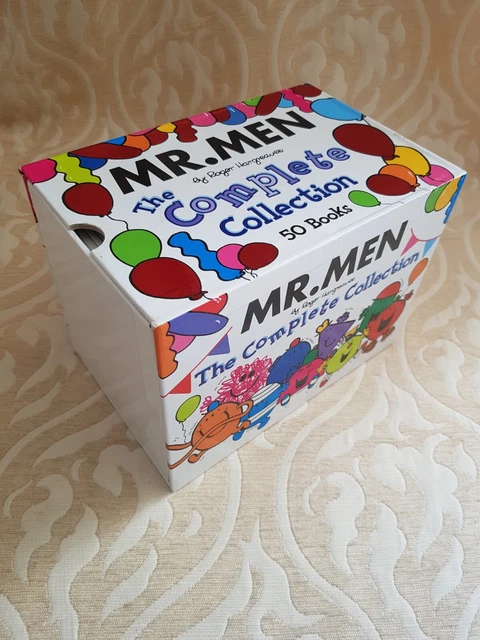 MR MEN: THE Complete Collection - Roger Hargreaves 50 Book Box Set ...