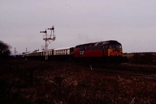 BRITISH RAIL BR Diesel Loco Seamer Junction Railway Slide 2263 £2.50 ...