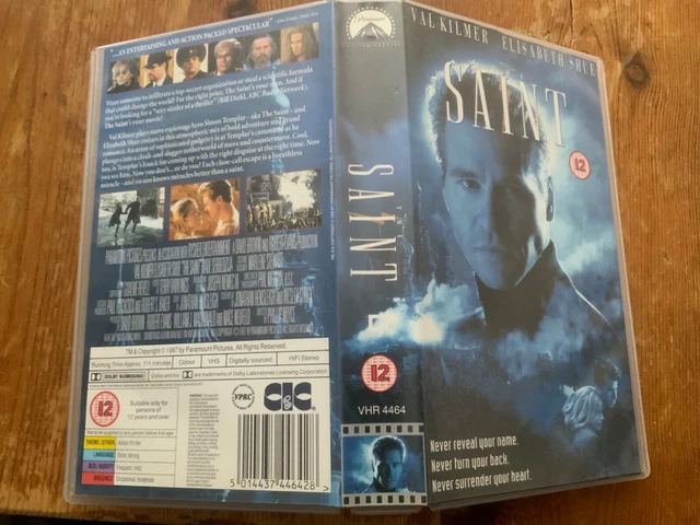 THE SAINT (VHS) 1997 Val Kilmer, Elizabeth Shue £10.00 - PicClick UK