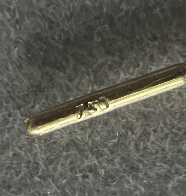 18CT SOLID GOLD Earring Stem Hallmarked 750 Jewellery Repair Making ...